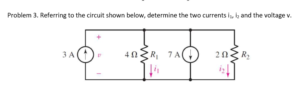 Solved Referring to the circuit shown below, determine the | Chegg.com