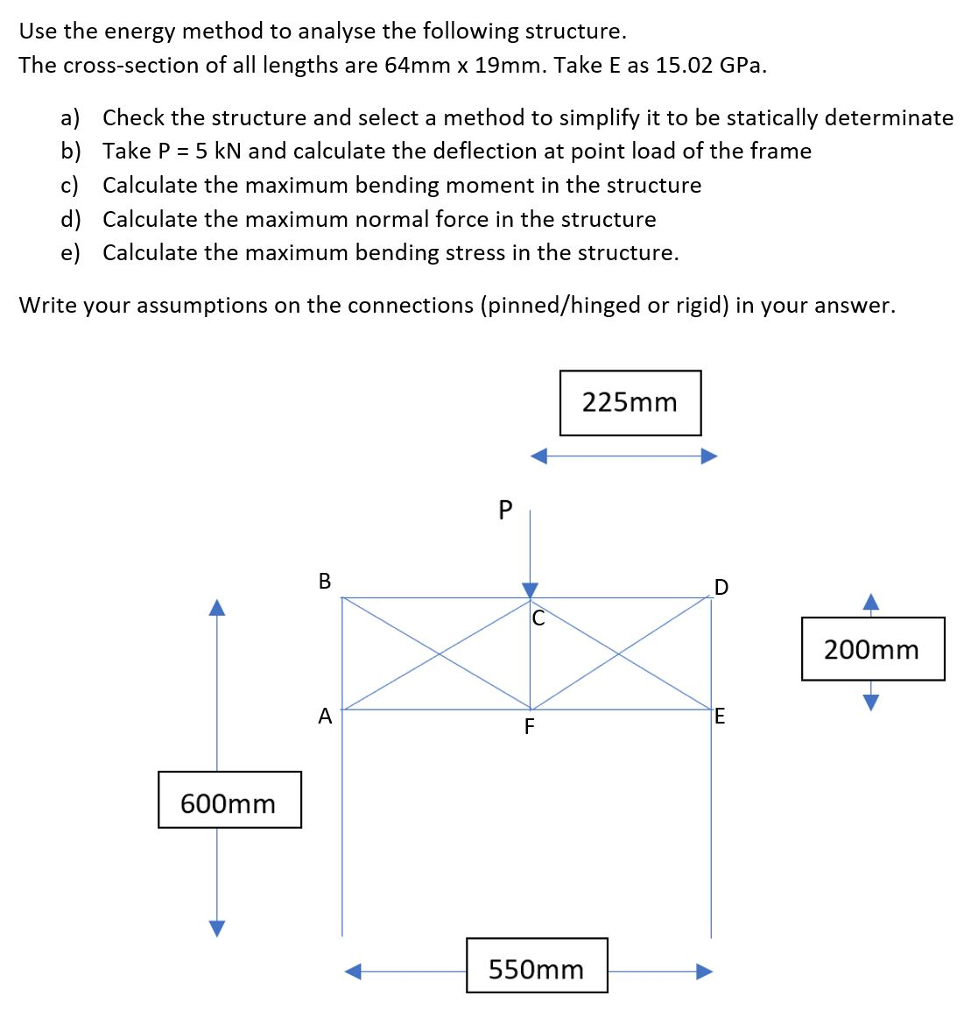 Solved Use the energy method to analyse the following | Chegg.com