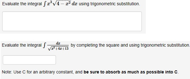 Solved Evaluate the integral x^3 squreroot 4 - x^2 dx using | Chegg.com