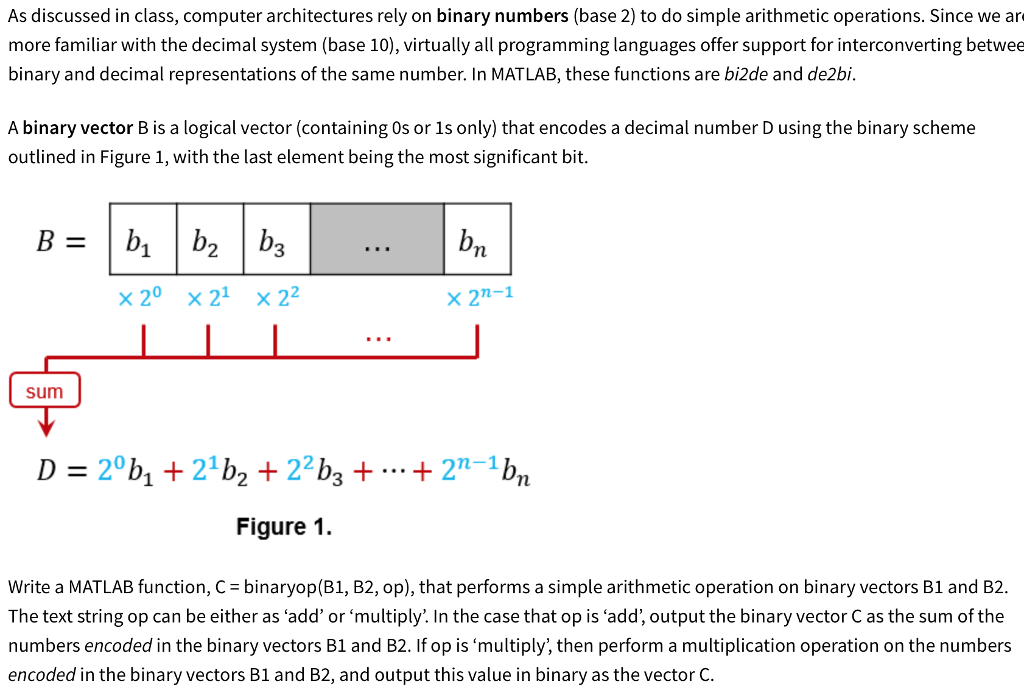 Solved As discussed in class, computer architectures rely on | Chegg.com