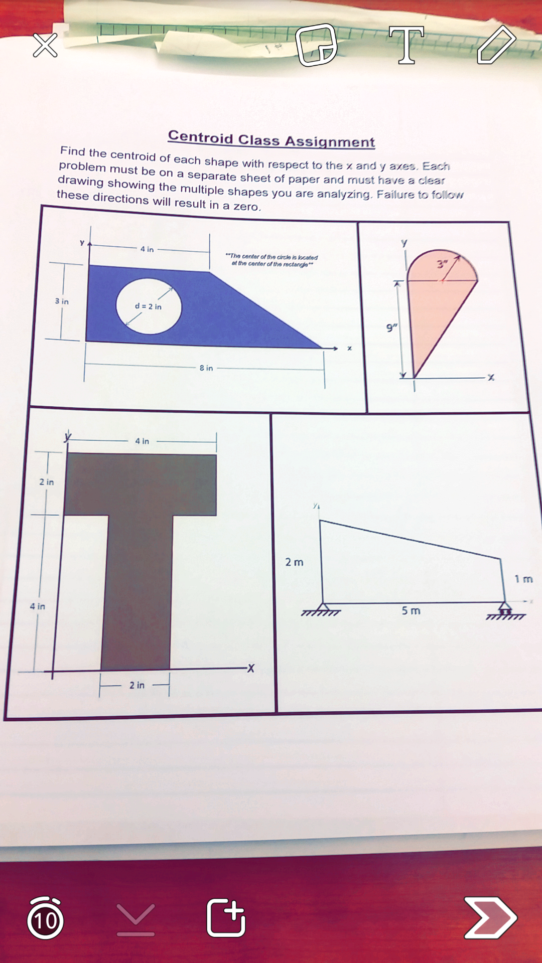 Solved Centroid Class Assignment Find the centroid of each | Chegg.com