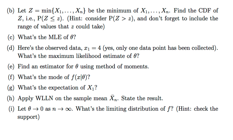 Solved 5. Suppose that X1,..., Xn form a random sample from | Chegg.com Solved 5. Suppose that X1,..., Xn form a random sample from | Chegg.com
