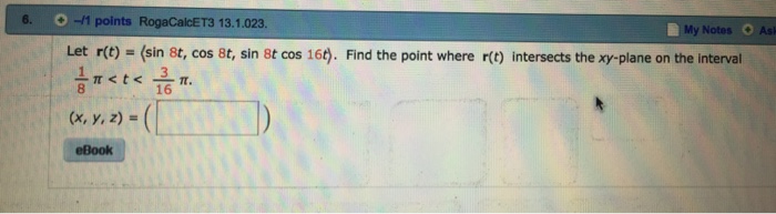 Solved Let r(t) = (sin 8t, cos 8t, sin 8t, cos 16t). Find | Chegg.com