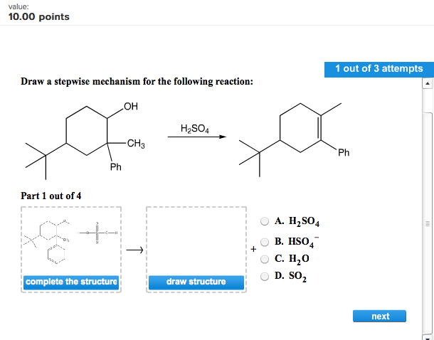 Solved Draw a stepwise mechanism for the following reaction: | Chegg.com