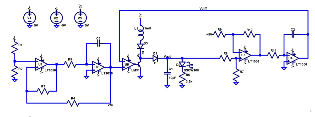 Solved 1. Design an error amplifier (using the universal | Chegg.com