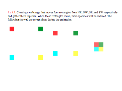 Solved Ex-4.1 create a web page like the following. Note the | Chegg.com