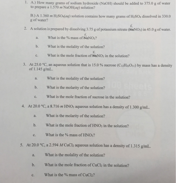 Solved How many grams of sodium hydroxide (NaOH) should be | Chegg.com