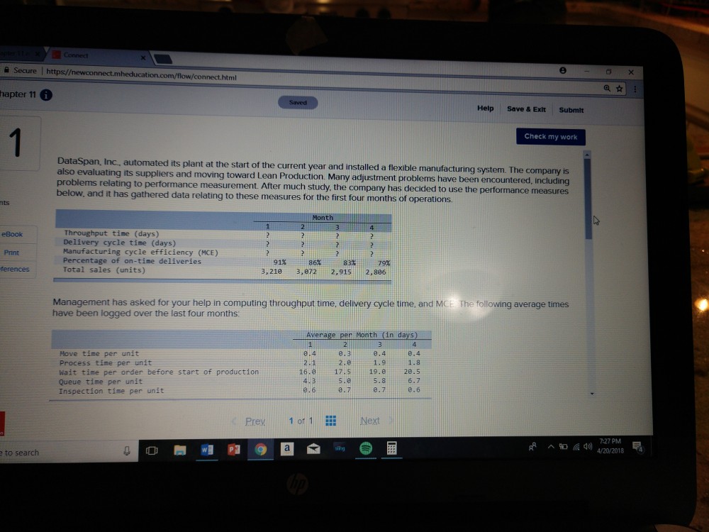 Solved Secure | https:// ect.html apter 11 Help Save& Exit | Chegg.com