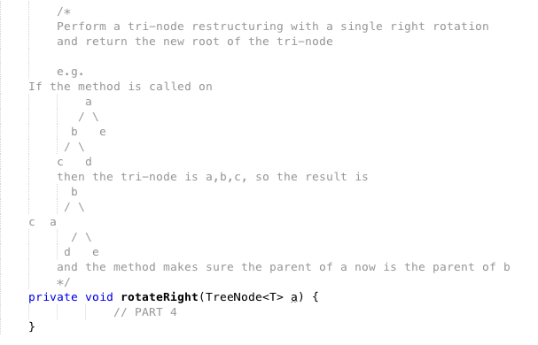 Solved Part 4 Balanced Tree The Bstset Does Not Keep The