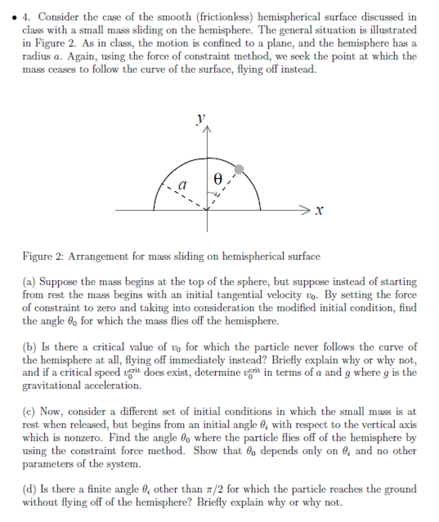 Consider the case of the smooth (frictionless) | Chegg.com