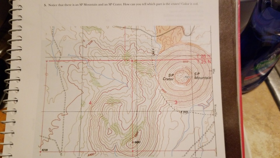 Solved Topographic Map and Orthoimage Interpret Activity 9.4 | Chegg.com