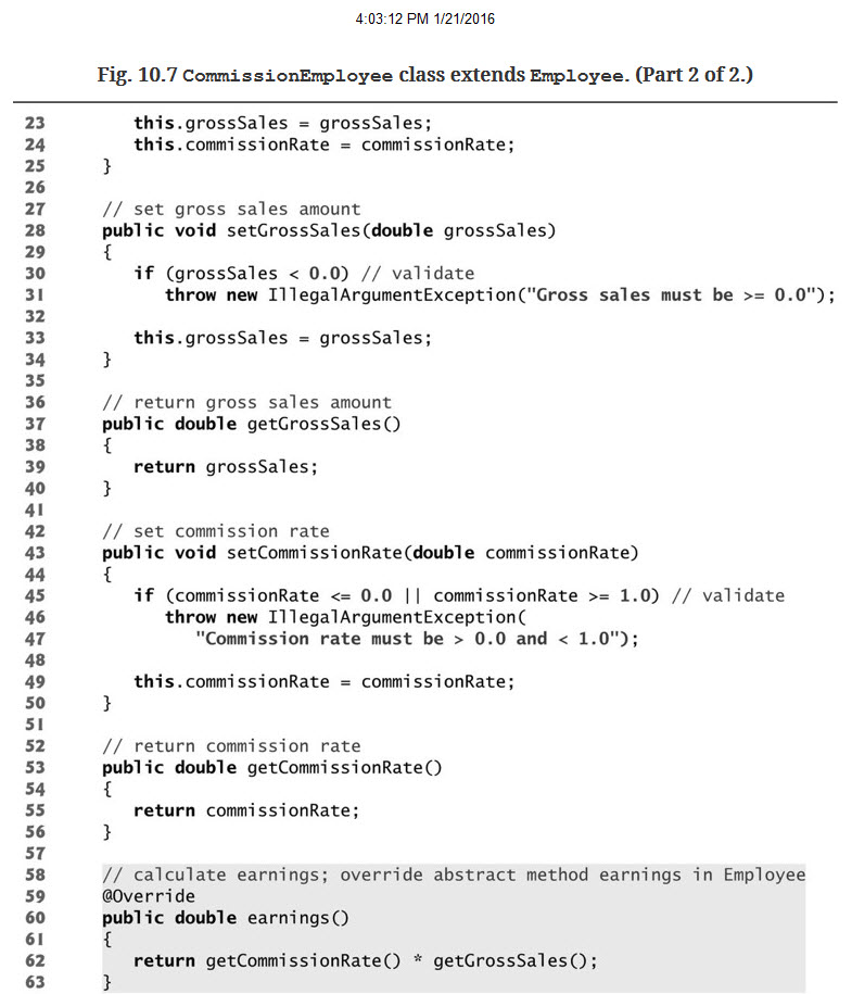 Solved JAVA Edited Adding fig 10.11 as i missed that one: | Chegg.com