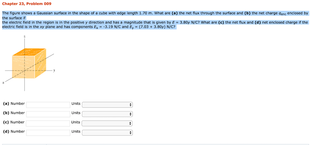 Solved The figure shows a Gaussian surface in the shape of a | Chegg.com