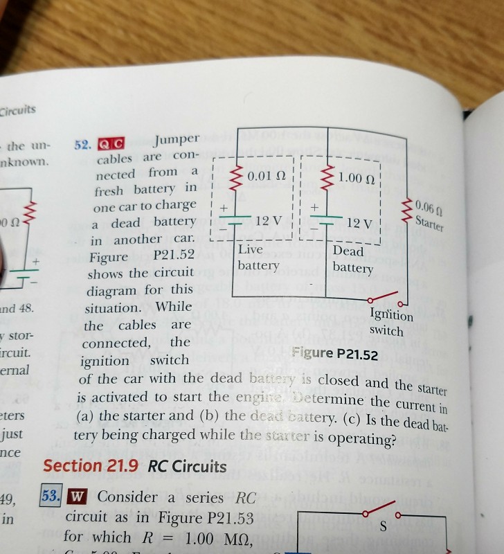 Solved Circuits the un 52. a Jumper nknown cables are con- | Chegg.com