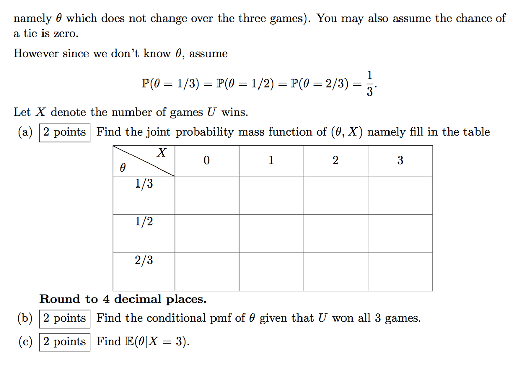 Solved Two basketball teams (call them D and U) are playing | Chegg.com