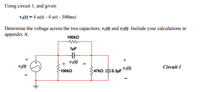 Solved Convert circuit to S domain with a Laplace transform | Chegg.com
