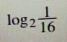 Solved log2 16 | Chegg.com