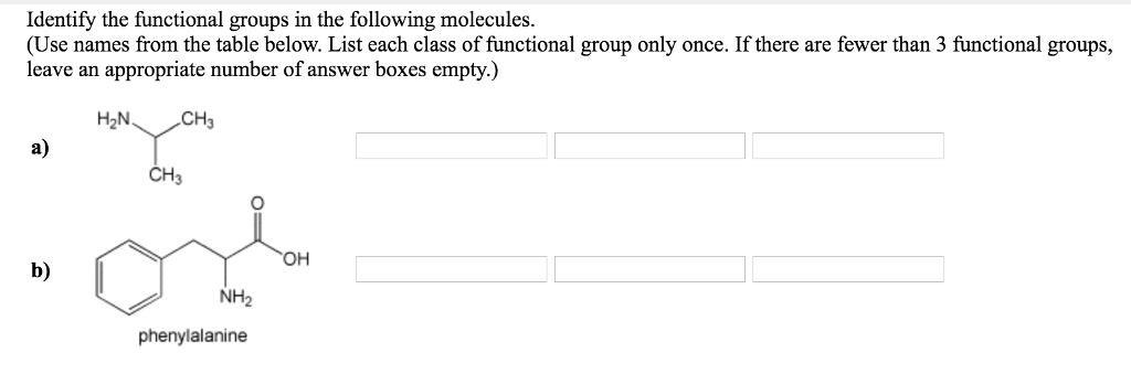 Solved Structures of Some Common Functional Groups Name | Chegg.com