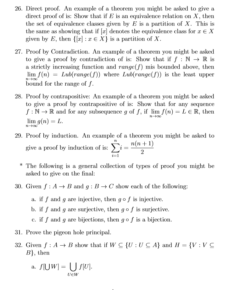 Solved Direct proof. An example of a theorem you might be | Chegg.com
