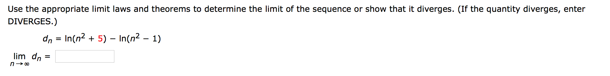 Solved Use the appropriate limit laws and theorems to | Chegg.com