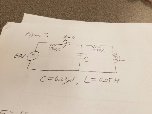 Solved 3.) Determine the equation for the loop current w) | Chegg.com