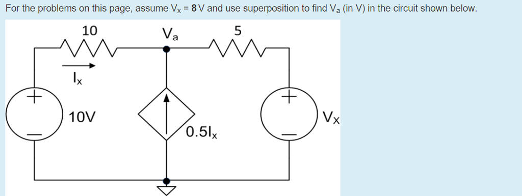 Solved superposition: Please explain and show all the steps | Chegg.com