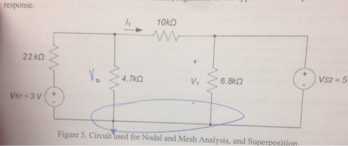 Find the values of V1 and I1 using nodal analysis, | Chegg.com