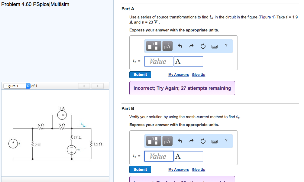 Solved Use A Series Of Source Transformations To Find I O In