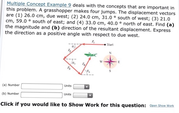 Solved Multiple Concept Example 9 deals with the concepts | Chegg.com