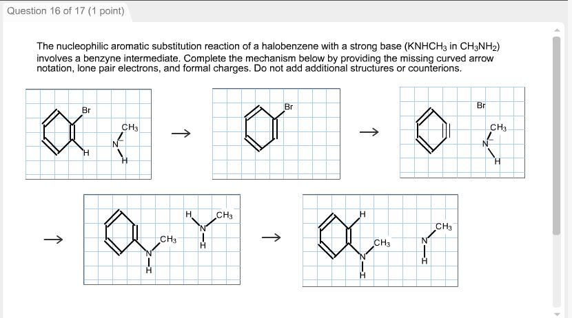 Solved The nucleophilic aromatic substitution reaction of a | Chegg.com