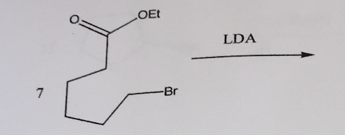 Solved OEt Br LDA | Chegg.com
