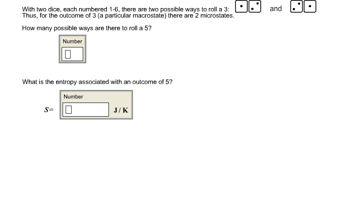 Solved With two dice, each numbered 1-6, there are two | Chegg.com