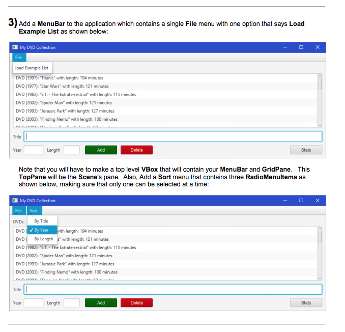 Solved Run the BorderPaneExampleApp code. You should see the | Chegg.com