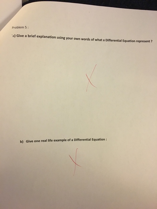 Solved: Give A Brief Explanation Using Your Own Words Of W... | Chegg.com Solved: Give A Brief Explanation Using Your Own Words Of W... | Chegg.com