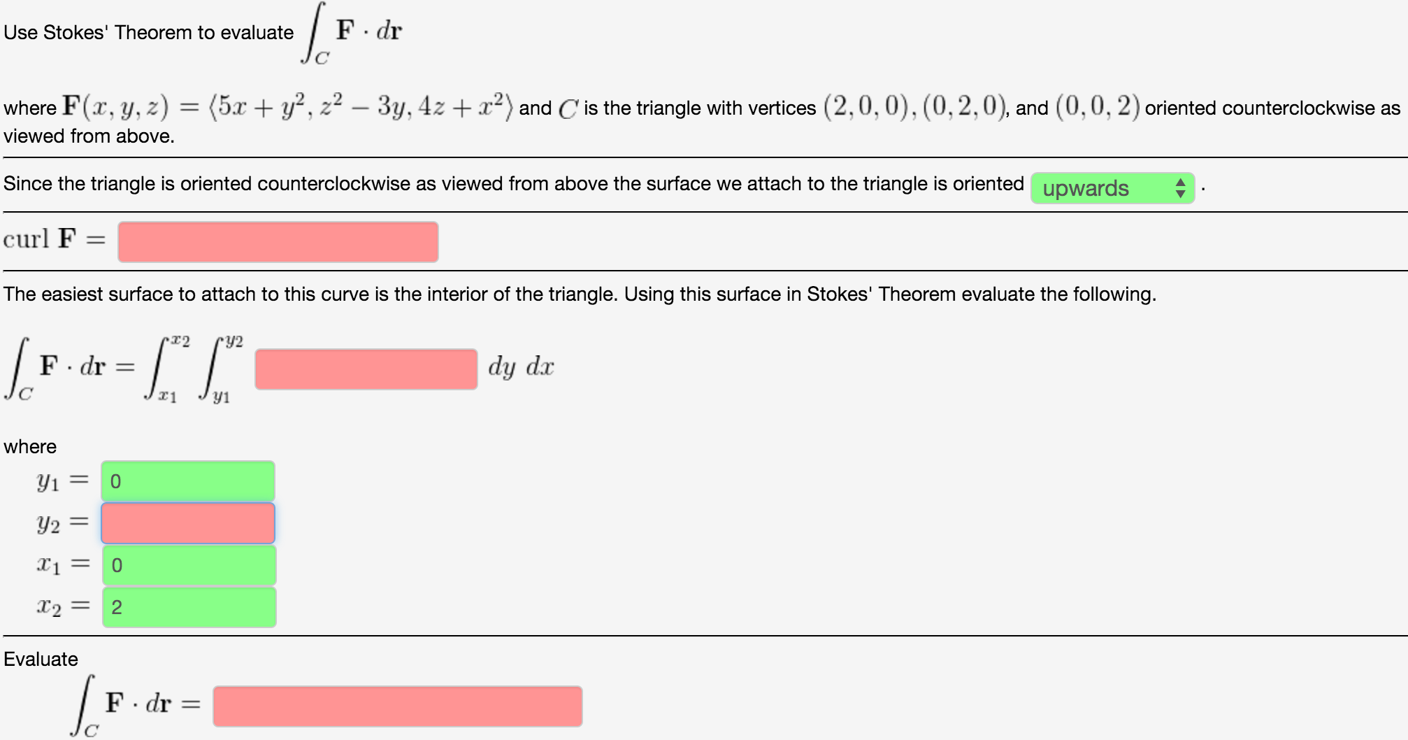 Solved Use Stokes' Theorem to evaluate integral F dr where | Chegg.com