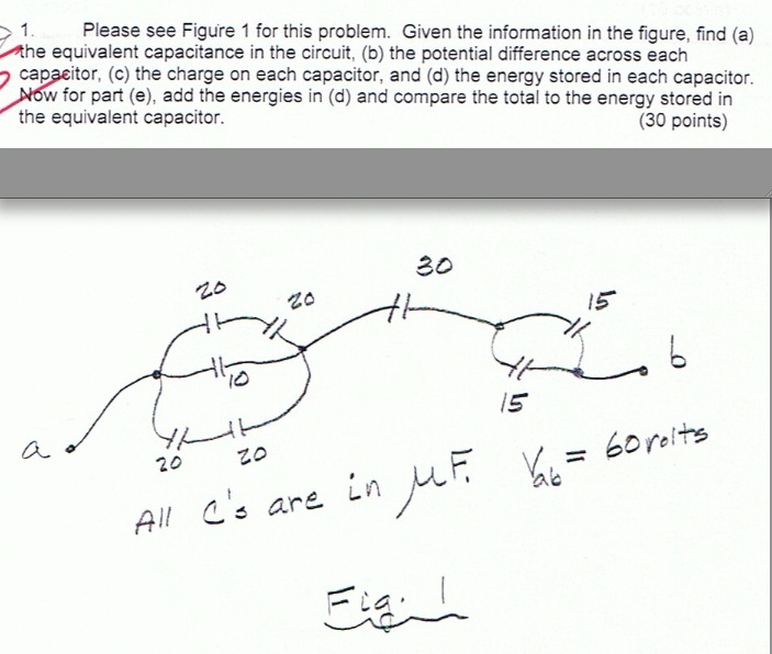Solved: Please See Figure 1 For This Problem. Given The In... | Chegg.com