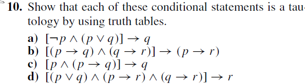 Solved: 6. Use A Truth Table To Verify The First De Morgan... | Chegg.com