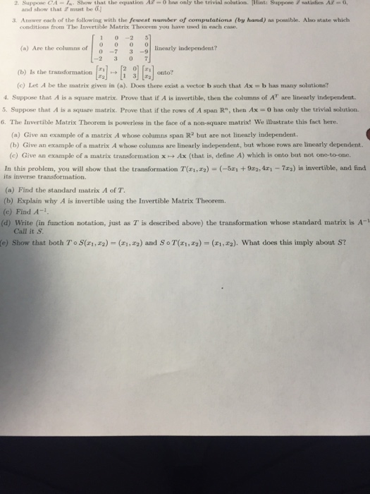 Solved Find the inverse of A = [1 3 3 1 4 3 1 3 4], or | Chegg.com