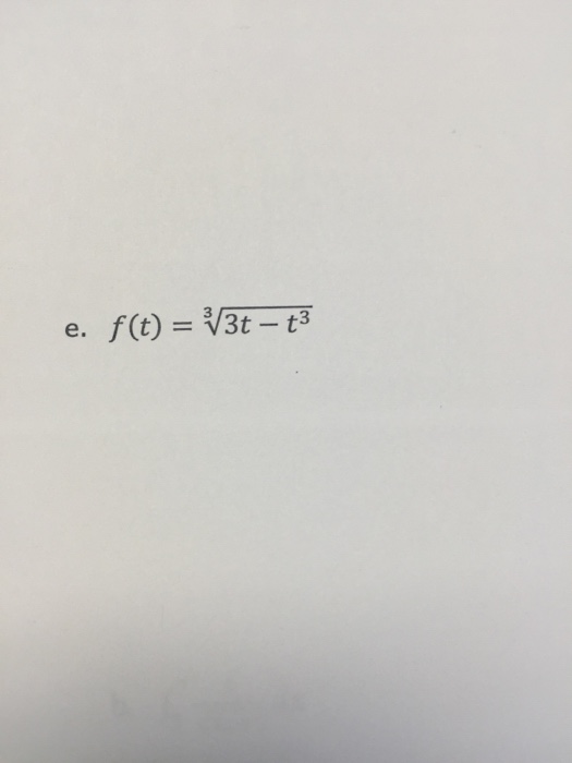 Solved Find the derivative | Chegg.com