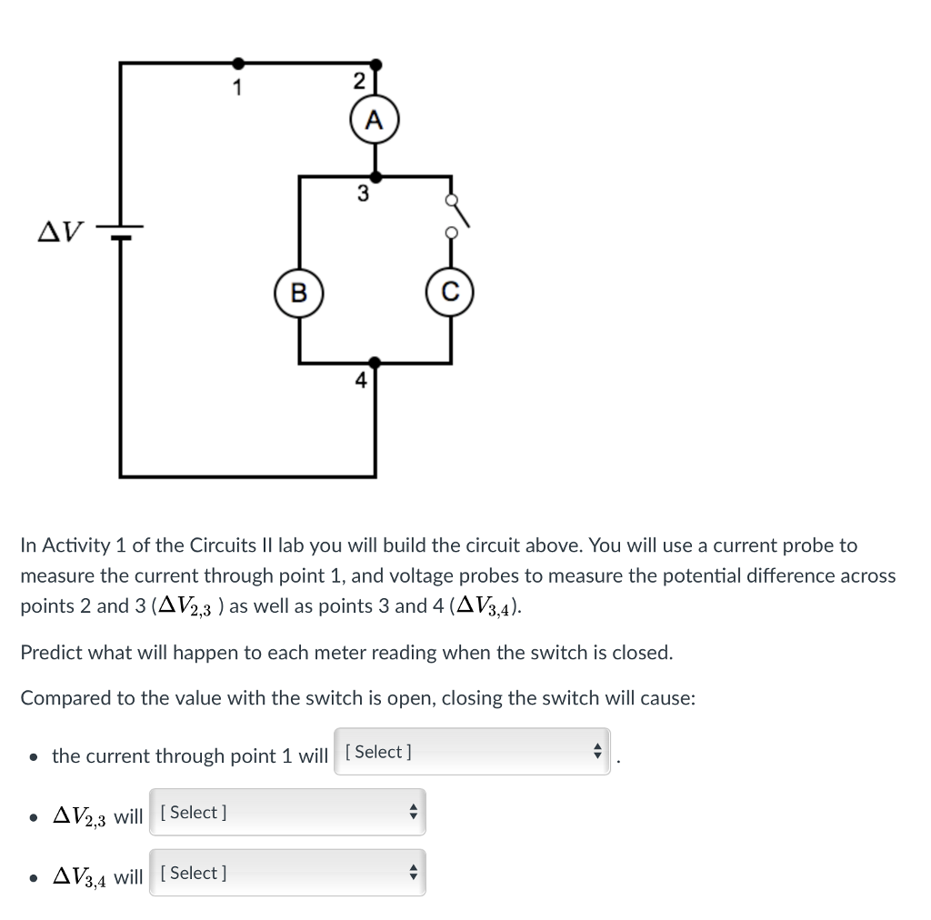 Solved 1 2 4 In Activity 1 Of The Circuits I Lab You Will 