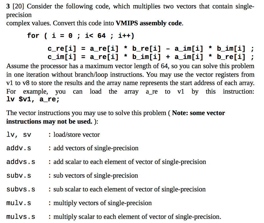 Solved Consider the following code, which multiplies two | Chegg.com
