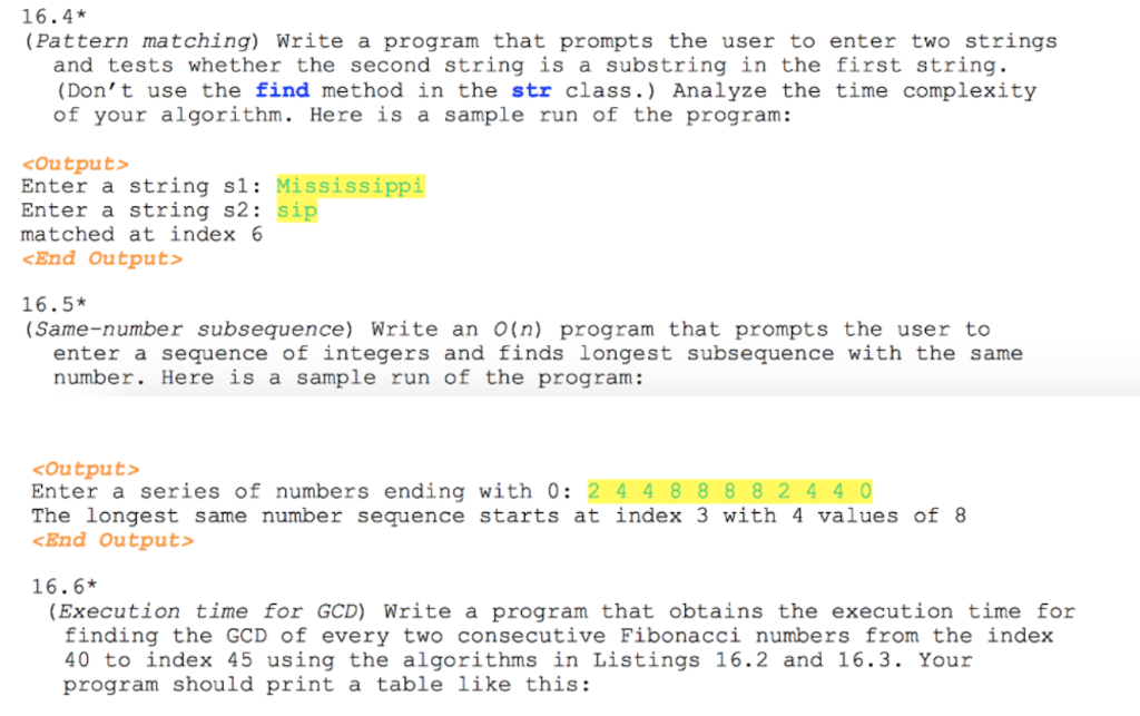 Please use Python 3.6 I need the answer for question | Chegg.com