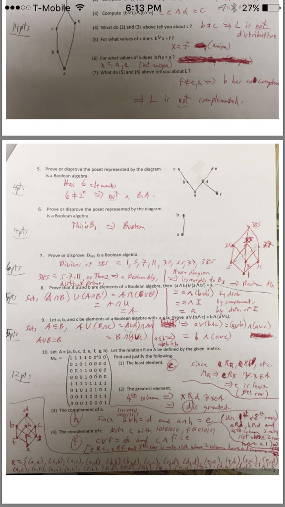 Solved this is my professor key answers I want more details | Chegg.com