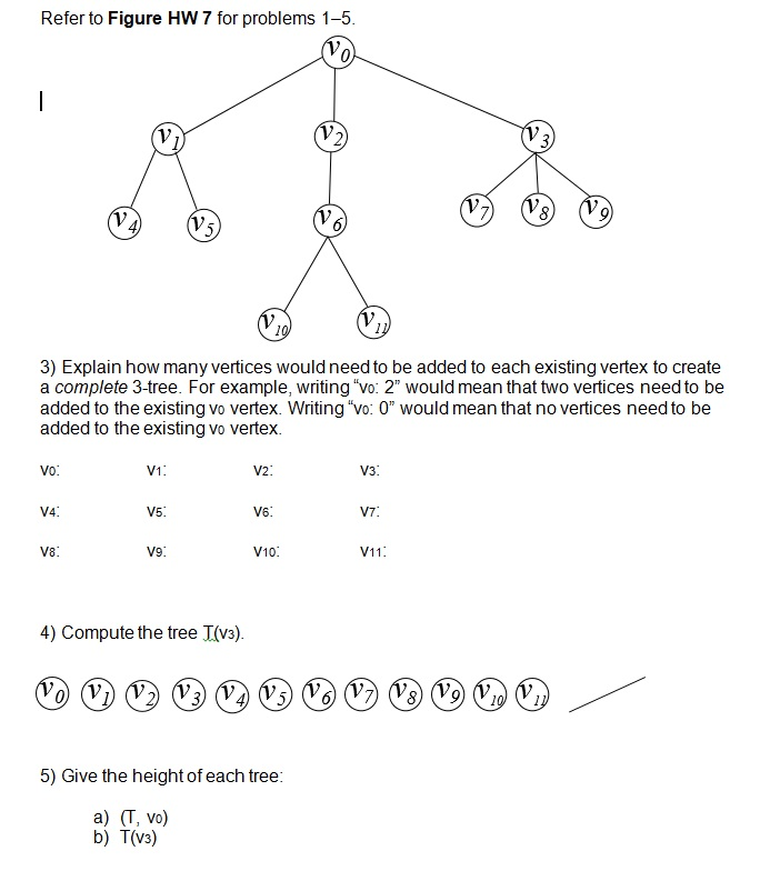 Refer to Figure HW 7 for problems 1 - 5. Explain how | Chegg.com