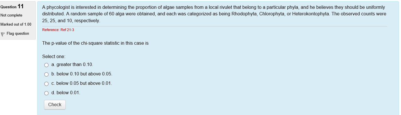 Solved A phycologist is interested in determining the | Chegg.com