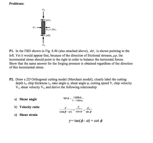 Solved Problems: do P1. In the FBD shown in Fig. 6.4b (also | Chegg.com