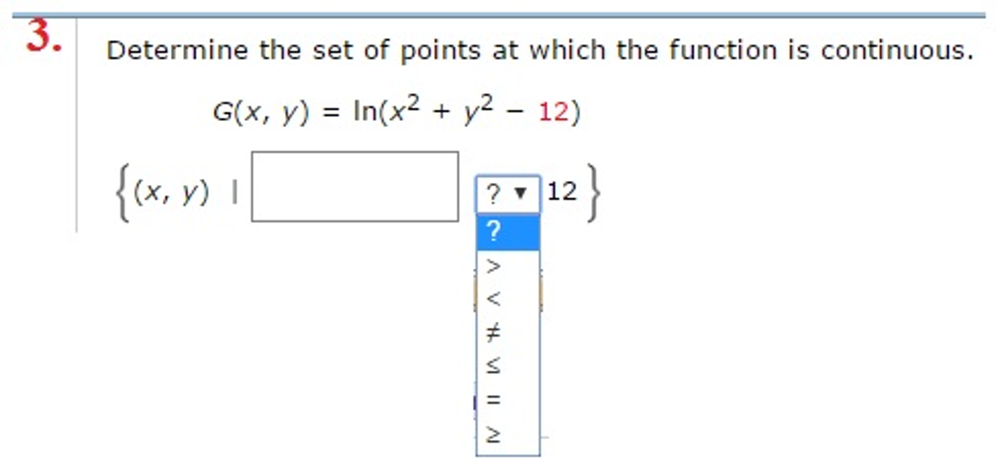 Solved Determine the set of points at which the function | Chegg.com