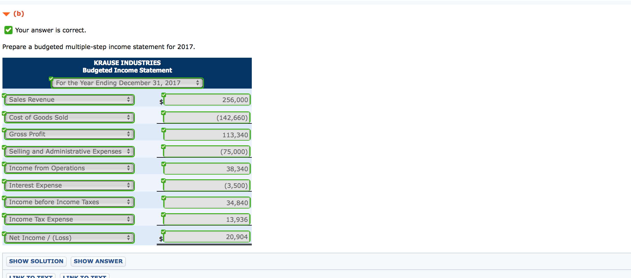 Solved Problem 23-6A (Part Level Submission) Krause | Chegg.com
