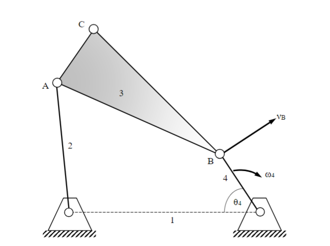 Solved For a linkage, Instant Centre (IC) of velocity is a | Chegg.com