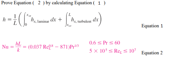 Solved Prove Equation 2 )by calculating Equation(1 ) Xer | Chegg.com